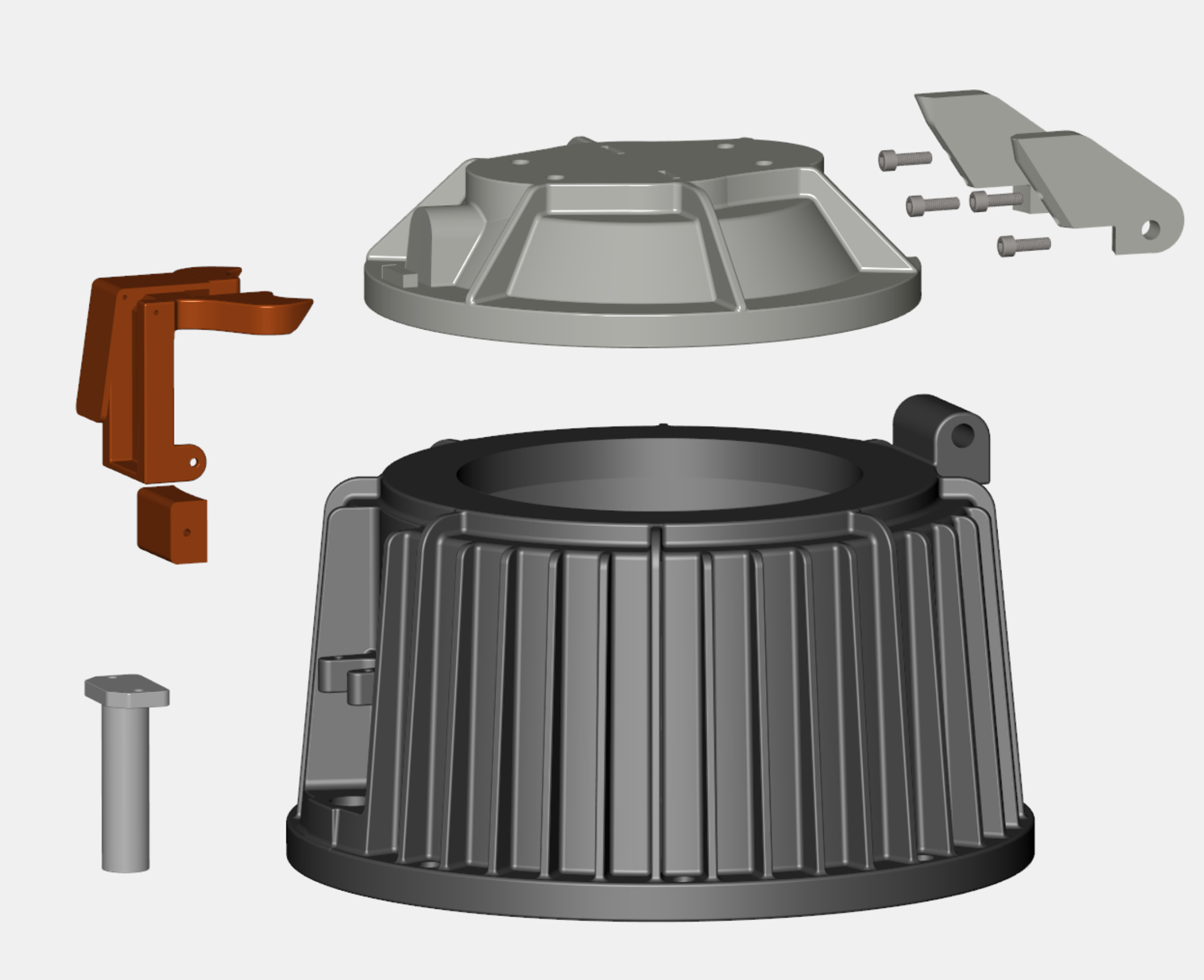 Mr Fusion Base (Singer Librascope) - DTM Props